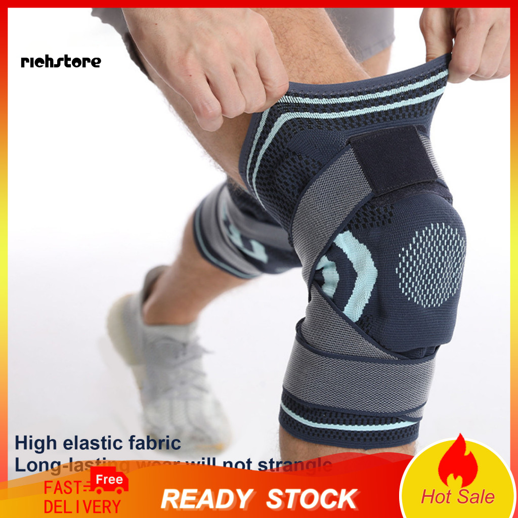 Knee Brace with Double-sided Spring Bars Adjustable Knee Support with ...