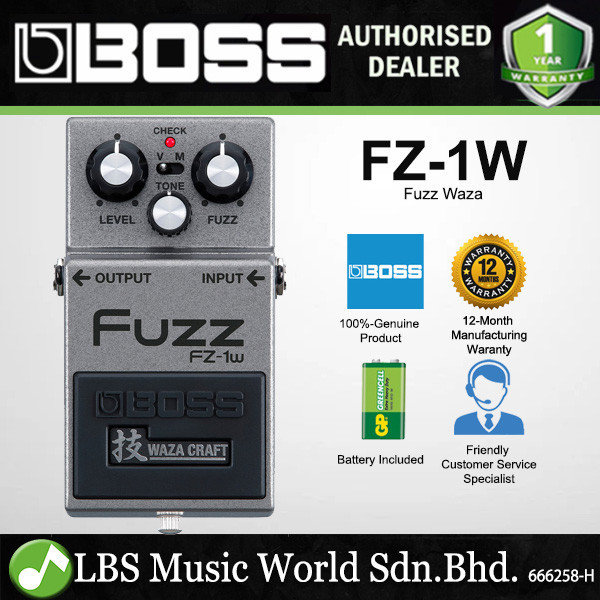 Boss FZ-1W Waza Craft Fuzz Guitar Effect Pedal (FZ1W FZ 1W) | Shopee ...