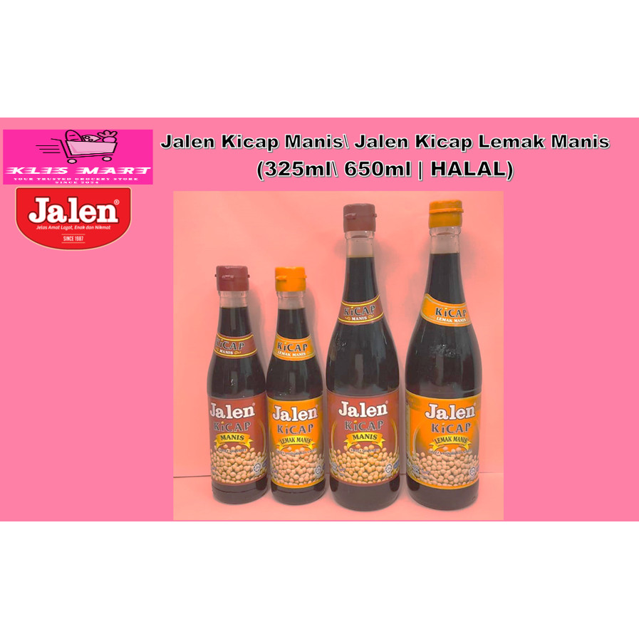 Jalen Kicap Manis\ Jalen Kicap Lemak Manis (325ml\ 650ml | HALAL ...