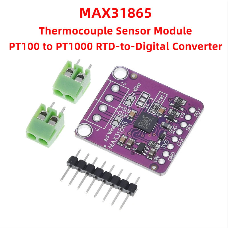 1/5pcs MAX31865 PT100 to PT1000 RTD-to-Digital Converter Module ...