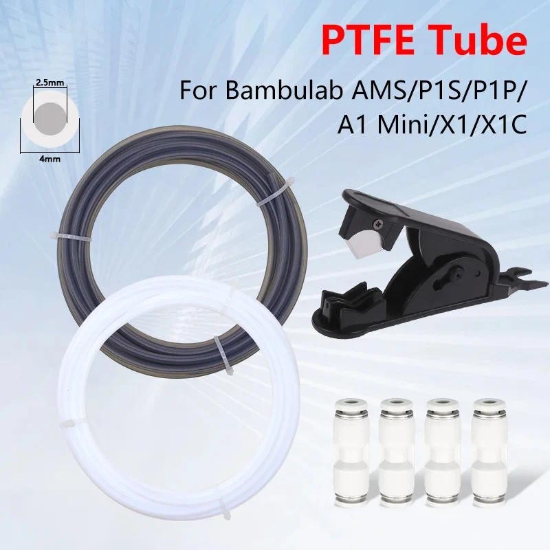 For Bambu Lab Ptfe Tube 2 5mm 4mm P1S P1P AMS A1 Mini 3D Printer ...