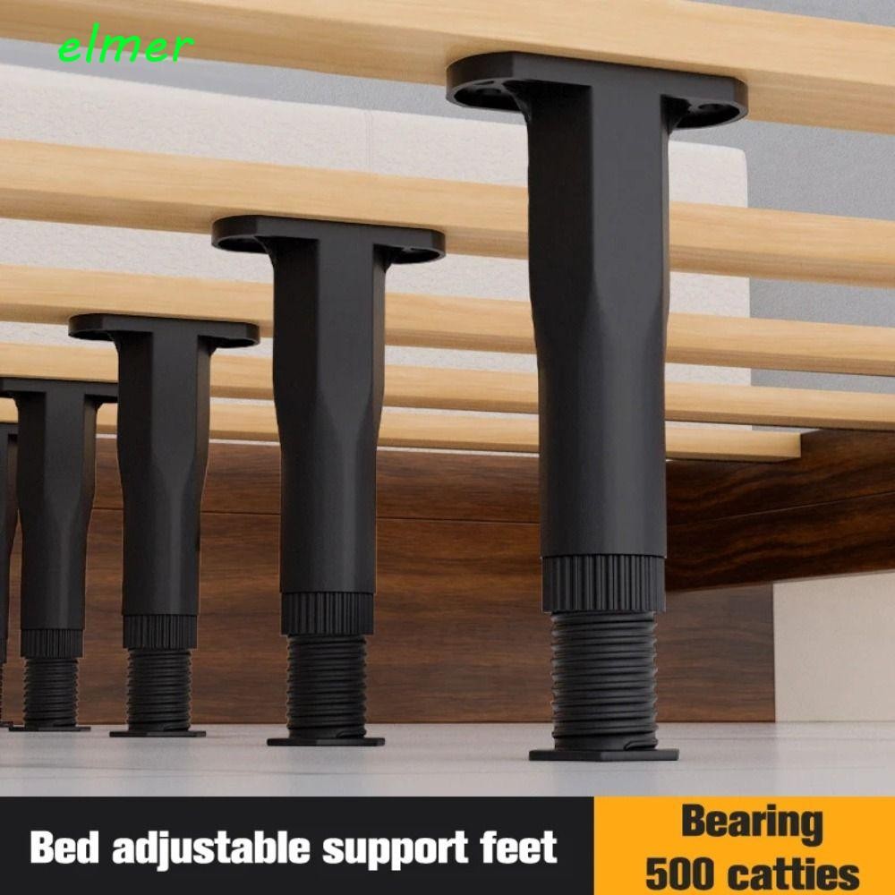 ELMER Bed Beam Support Leg, Telescopic Reinforced Bed Beam Support Feet ...