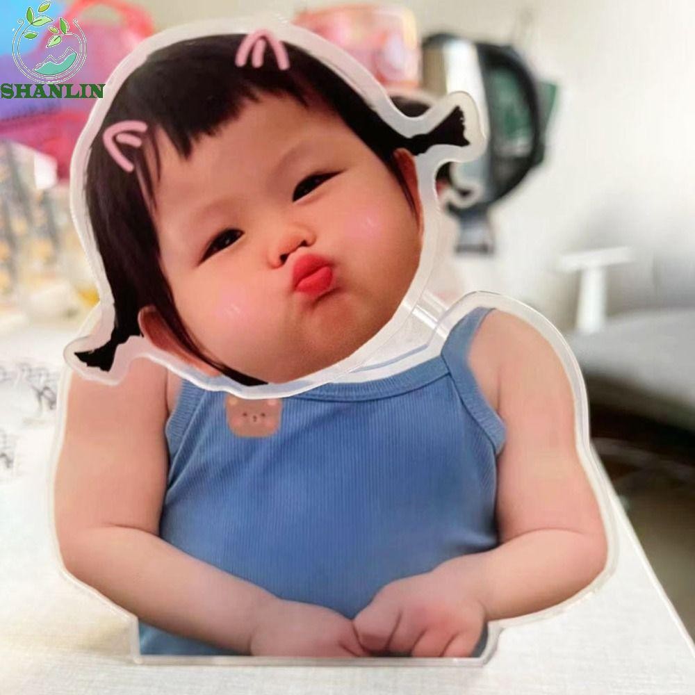 SHANLIN tatan Moving Head Toy Acrylic New Year Gift Shaking Head ...