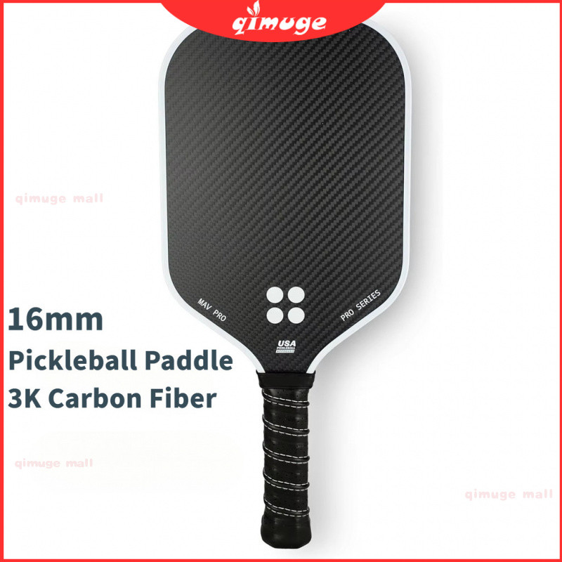 3k Full Carbon Fiber Pickleball Paddle 16mm Pickle Ball Paddle One ...