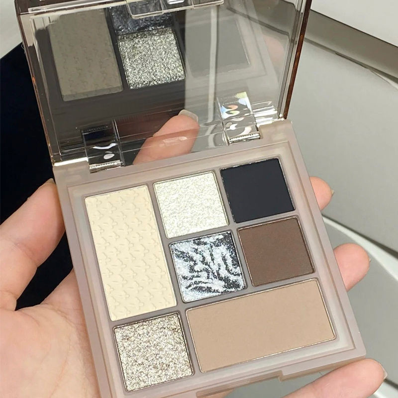 1991 people collect Smoky makeup cement grey seven-color eye1991 people ...