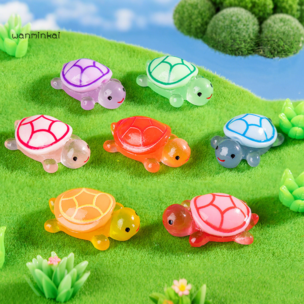 [Ready stock] Mini Turtle Figurines Miniature Turtle Sculptures 24 Pcs ...