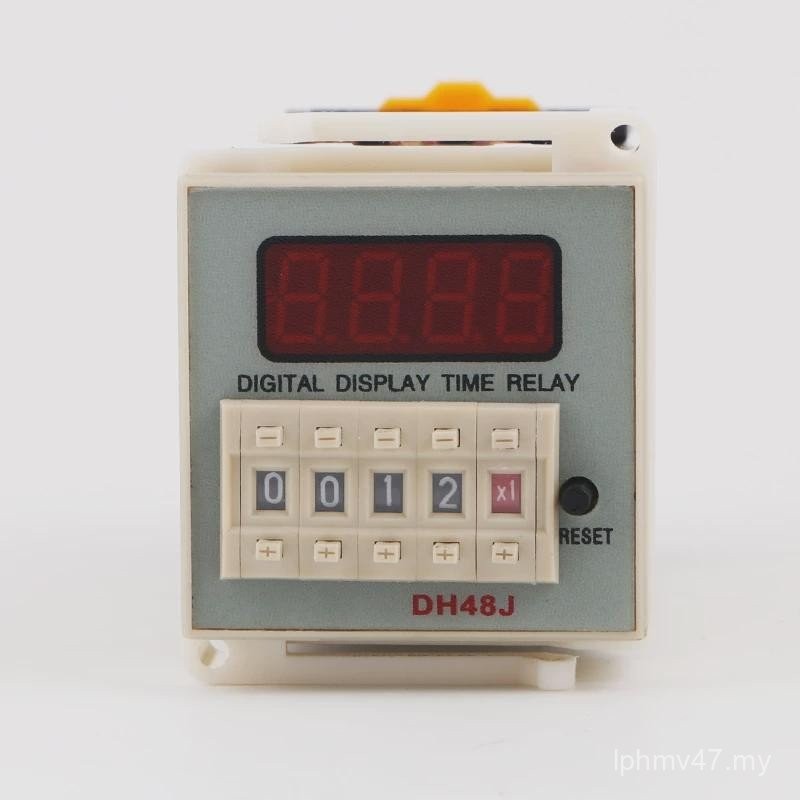 Electronic Counter dh48ja Digital Display dh48j-8 Preset Counting Relay 220v 380v 2 New Style ...