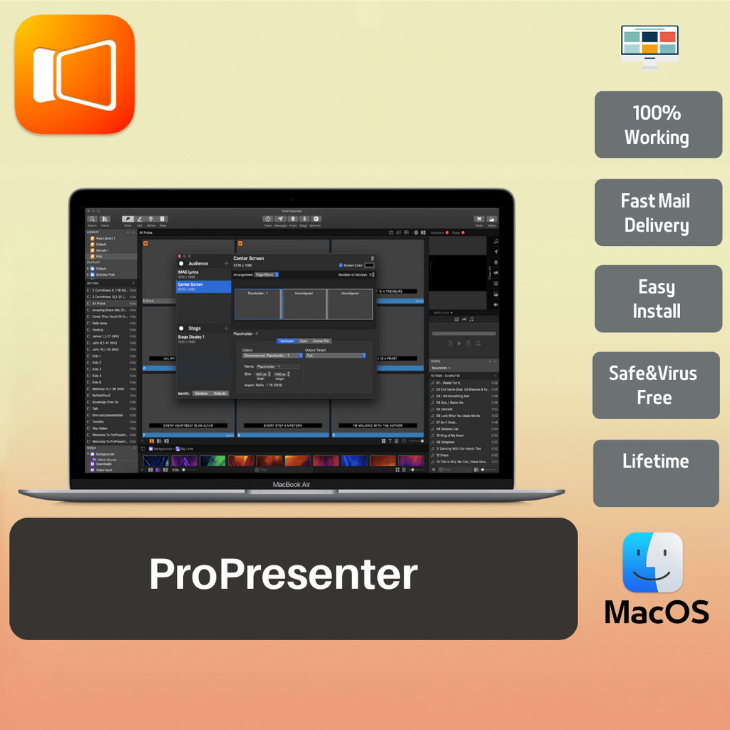 ProPresenter MacOS – Professional presentation software for live events ...