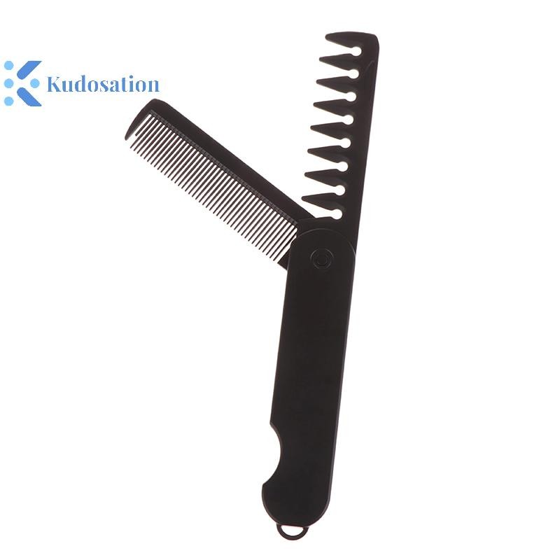 Kudosation Multifuncional Pocket Folding Combs Plastic Wide Tooth Oil ...