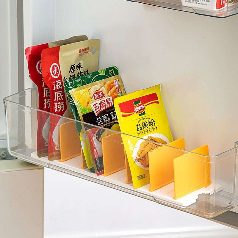 Refrigerator Door Side Door Divider Freezer Partition Organizer ...