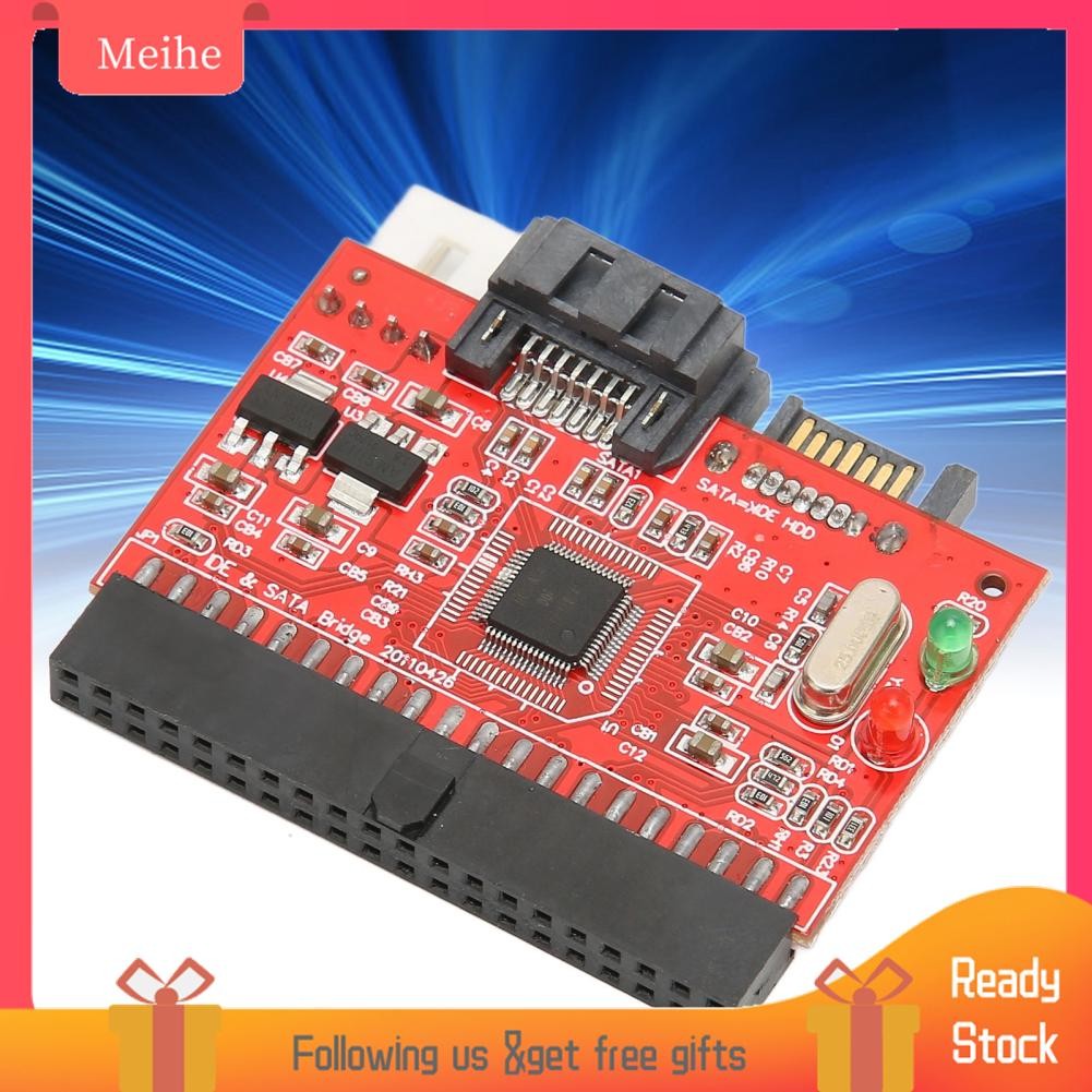 Meihe 3.5 Inch IDE to SATA Adapter Card Bidirectional Conversion 1 ...