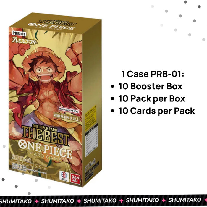 One Piece Japanese TCG Cards Premium Booster One Piece Card The Best ...