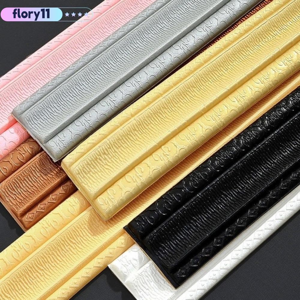 FLORY11 2. * 8cm Tiles Border Paper, XPE Foam Waterproof Skirting Line ...