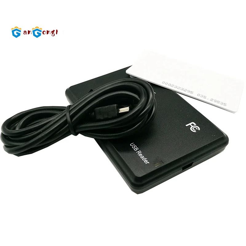 RFID Smart Card Reader with USB Port, 13.56MHz IC Card, Contactless ...