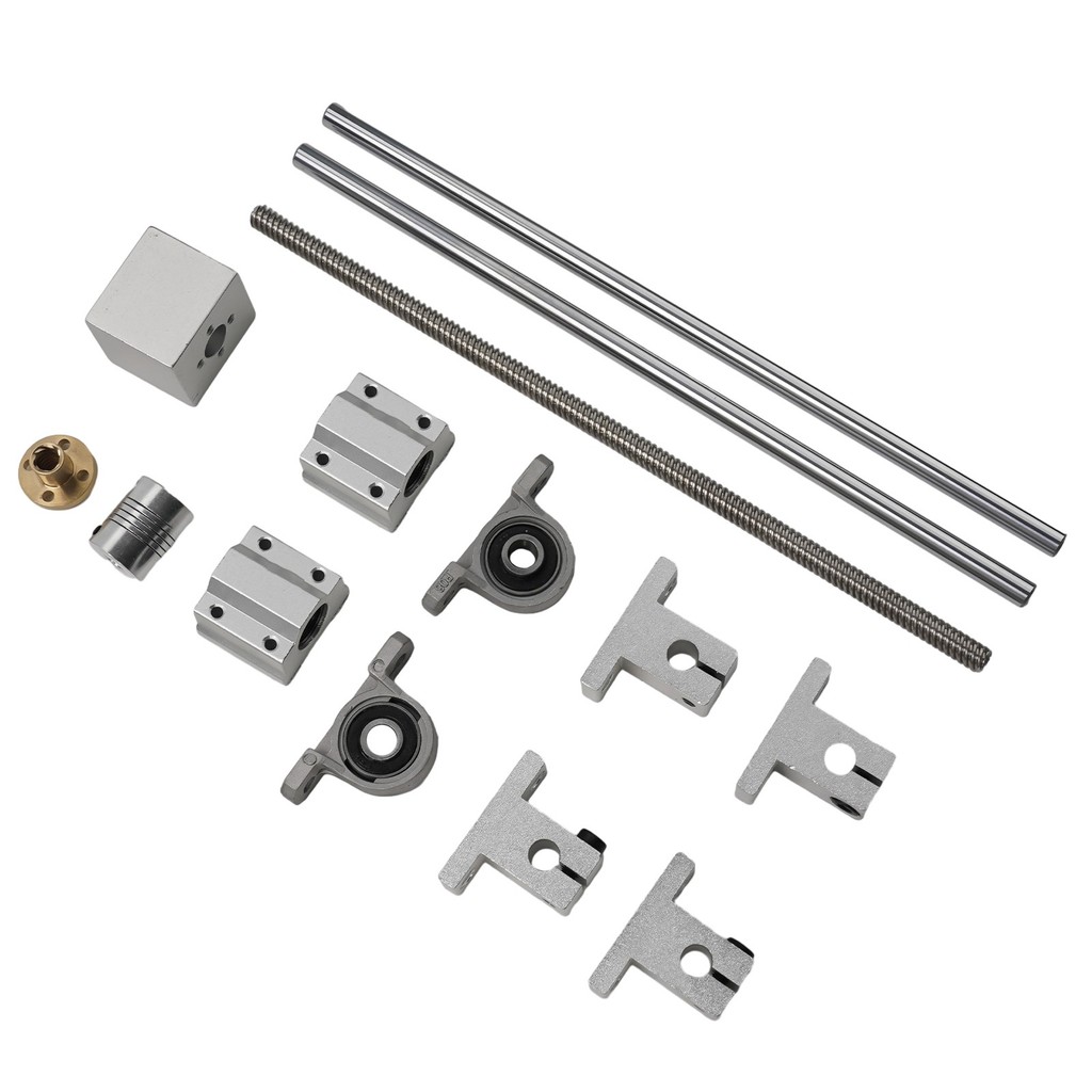 [fstylefang] Horizontal 150/250/350mm T8 Dual Lead Screw Rod Linear ...