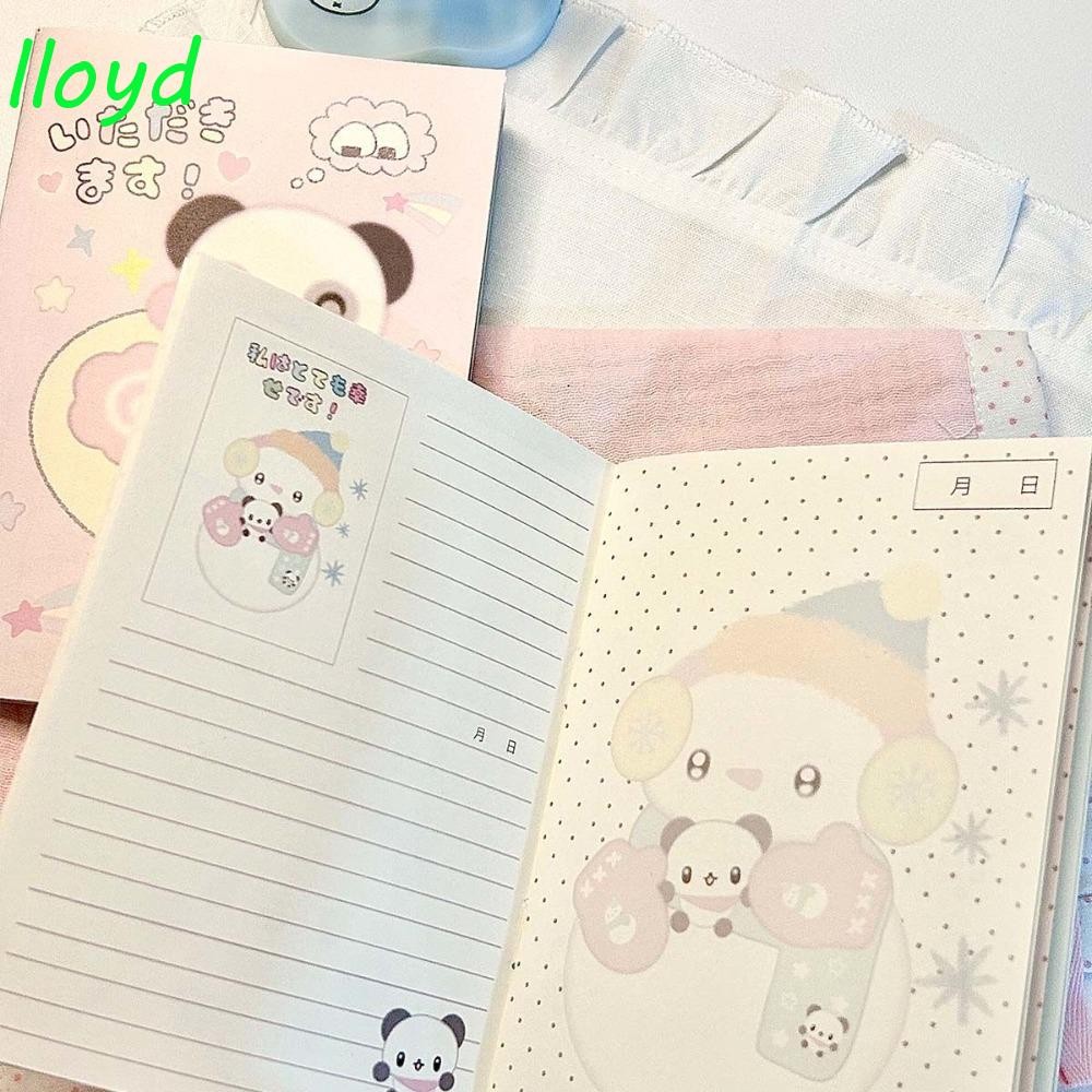LLOYD Portable Notebook, 32 Sheets Kawaii A6 Handheld Booklet, Notepad ...