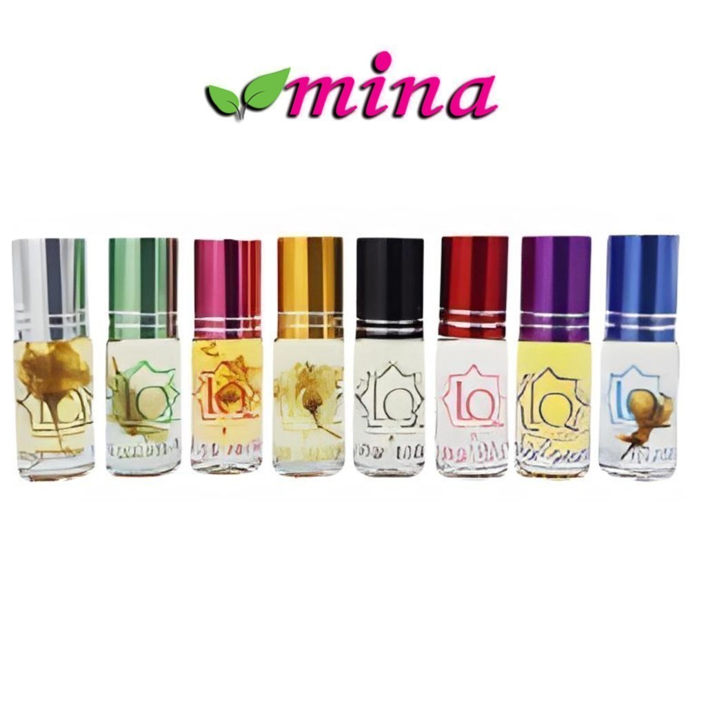 LQ Perfume Roll On 3ml Bunga Wangian Luqman Mekar Mahkota Mutiara Nilam ...
