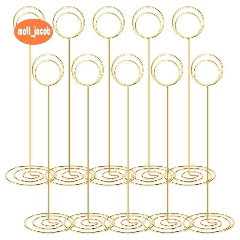 Table Number Holders 10Pcs - 8.75 Inch Place Card Holder Tall Table ...