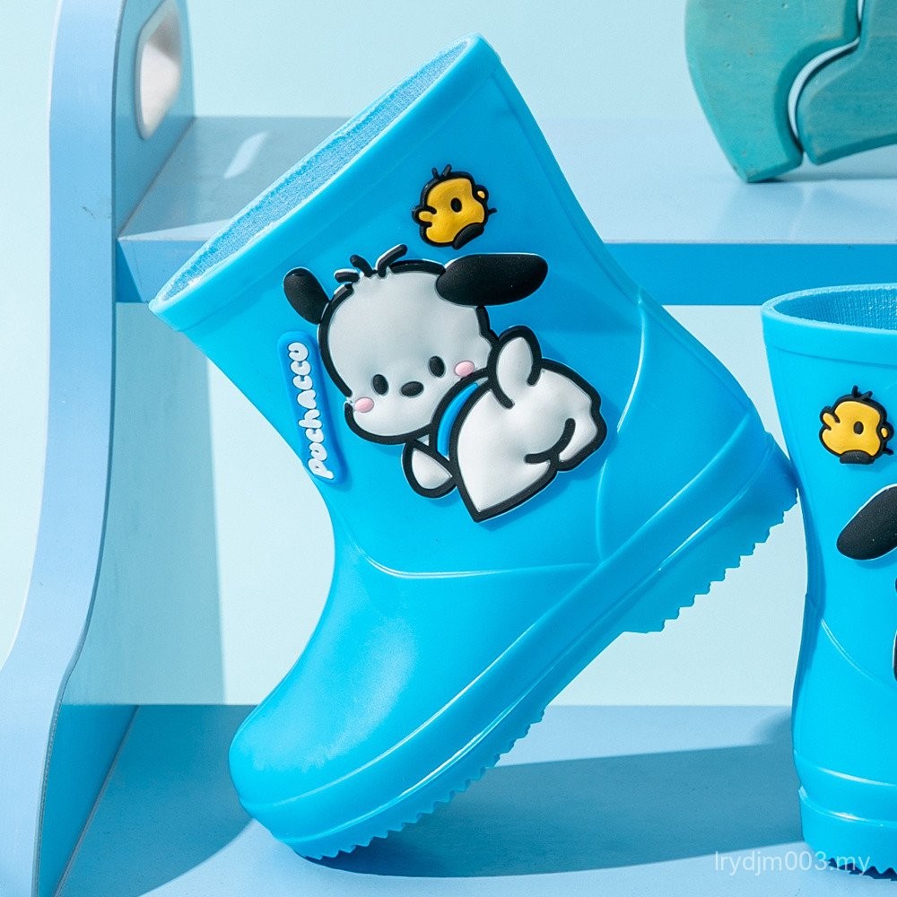 Children Cute Rain Boots Baby Water Shoes Cartoon Overshoes Waterproof ...