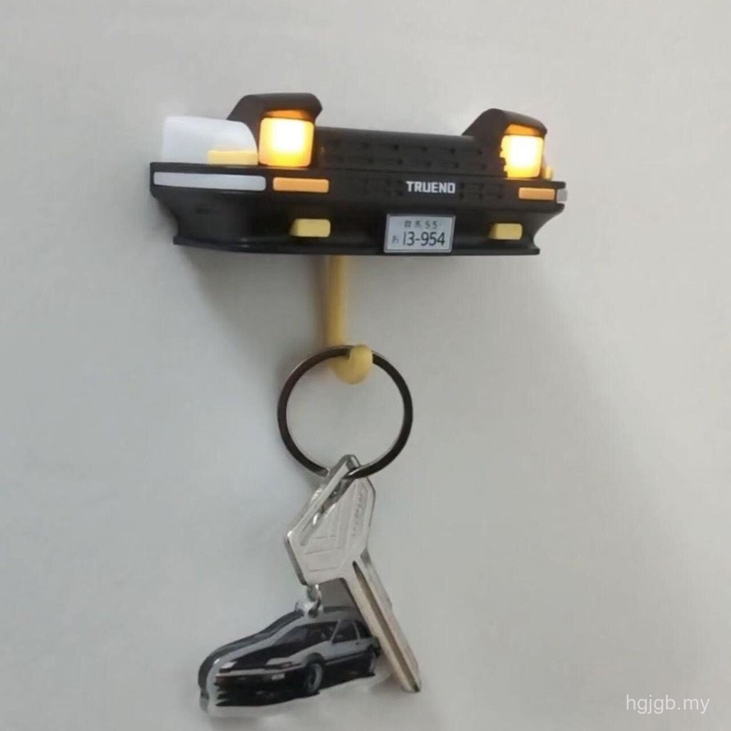 Ae86 Car Decoration Key Rack Creative Car Open Headlight Keychain Hook ...