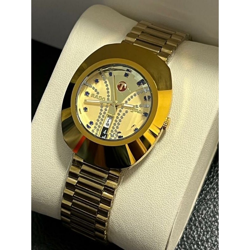 100% original Rado Diastar stainless steel jam tangan Lelaki Automatik ...