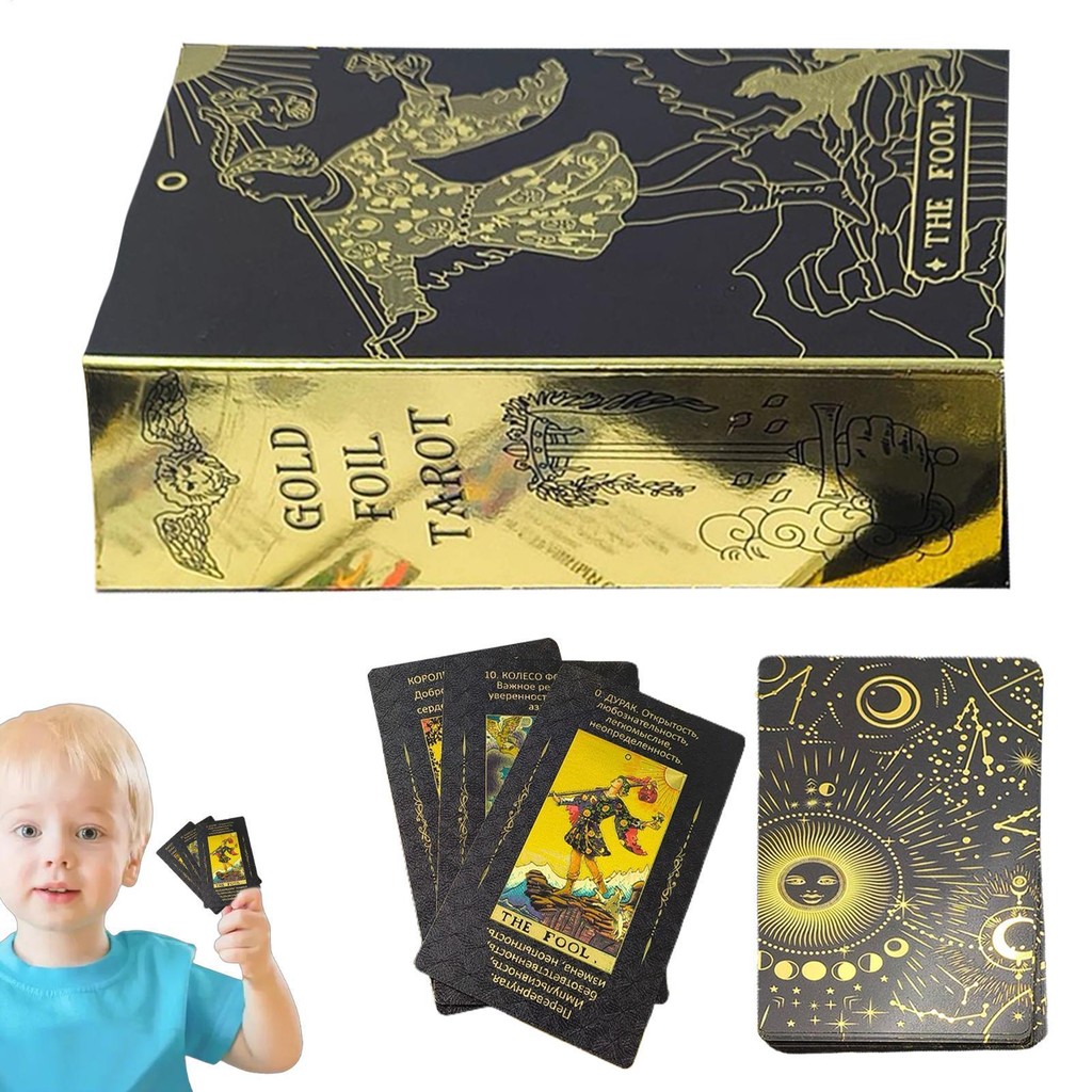 Tarot Cards Entertainment Oracle Cards Set of 78 Fate Divination Deck ...