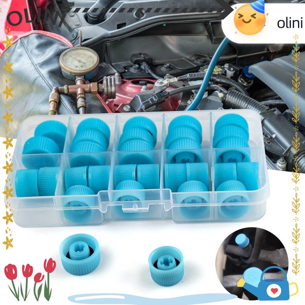 OLINI for Auto Car A/C Refrigerant Low Covers Air Conditioning Charging ...