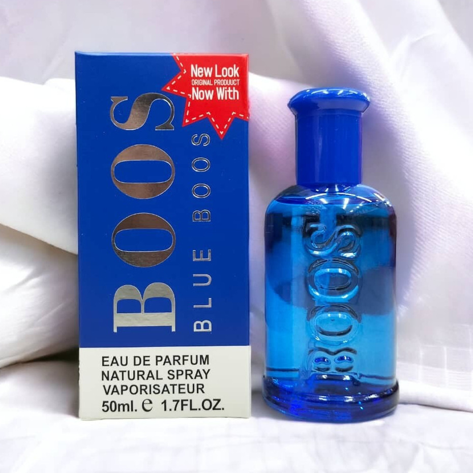 LUCA BOSSI BOOS BLUE BOOS EDP 50ML FOR MEN PERFUME ( MINYAK WANGI ...