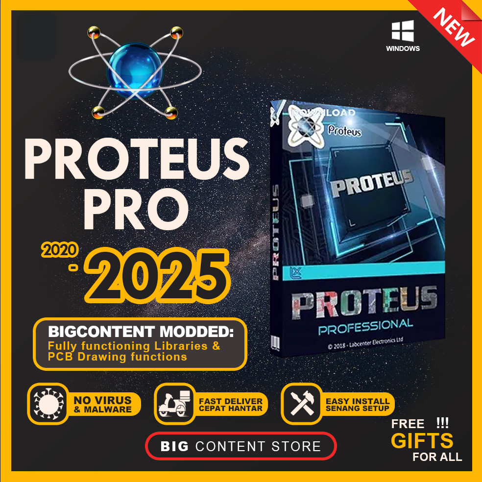 Proteus Professional 8.17 SP2 Full Collections 💯 EASY INSTALL SOFTWARE ...