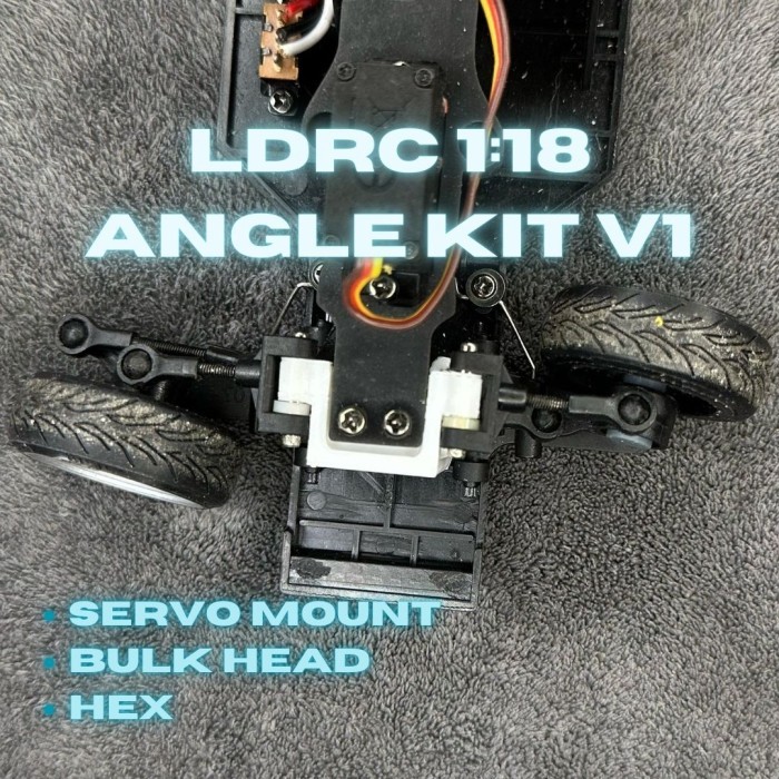 LDRC DRIFT 1:18 ANGLEKIT V1 RC Car Drift Chassis | Shopee Malaysia