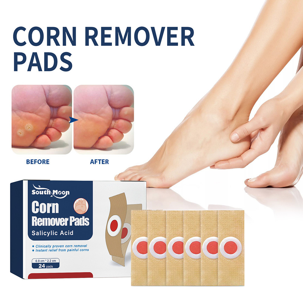 [SuperDeals888.my] 24-72PCS Painless Corn Plaster Foot Corn Removal ...