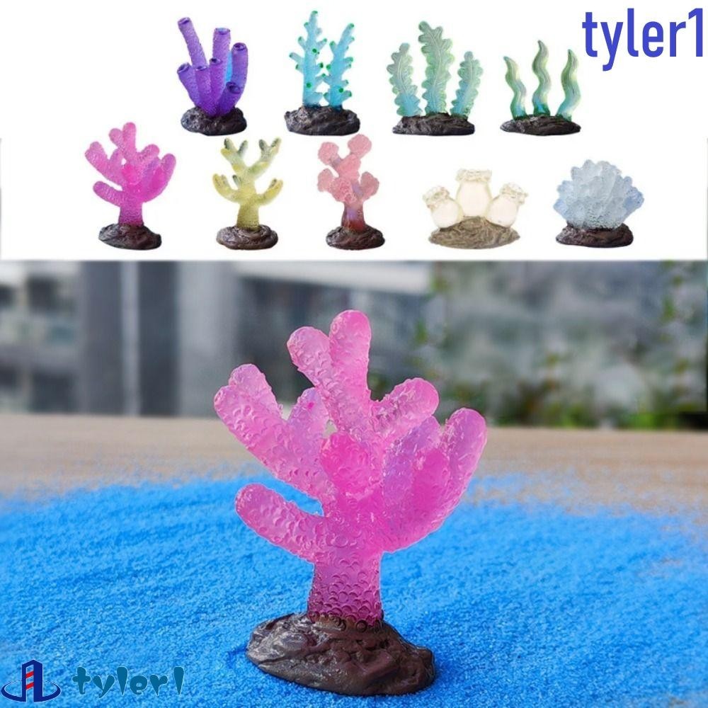 TYLER1 Luminous Coral Reefs, Decorative Luminescent Simulation Coral ...