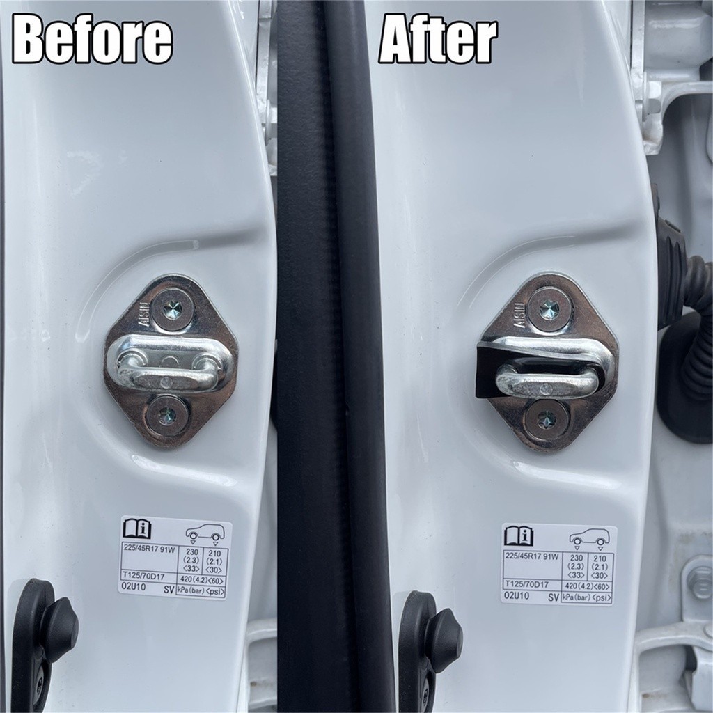 Car Door Lock Sound Damper Deadener Buffer Shock Absorber For Toyota ...