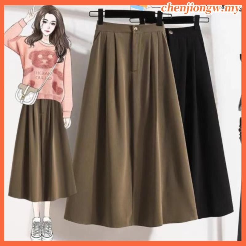 Fast Shipping M-5XL 40-150KG extra large size fat mm 175kg Loose Skirt Women Summer All-Match a ...