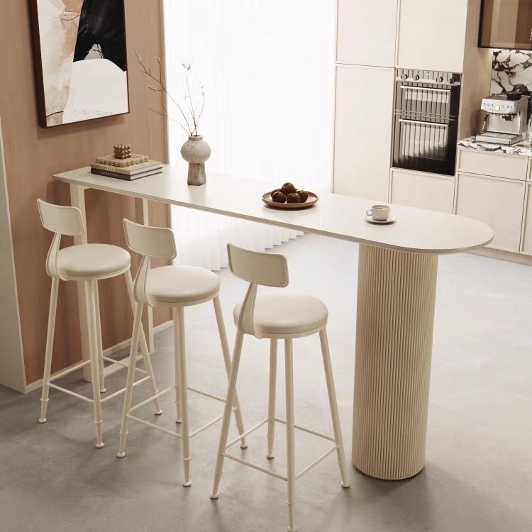 Light Luxury Marble Bar Table / Kitchen Dining Table / Home Balcony Bar ...