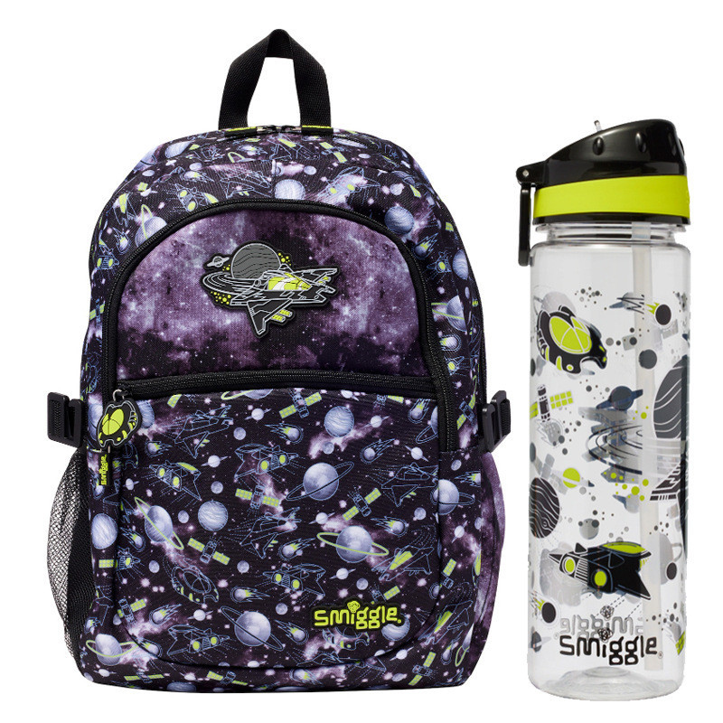 Australia Smiggle Space Fly High Classic Attach Backpack | Shopee Malaysia