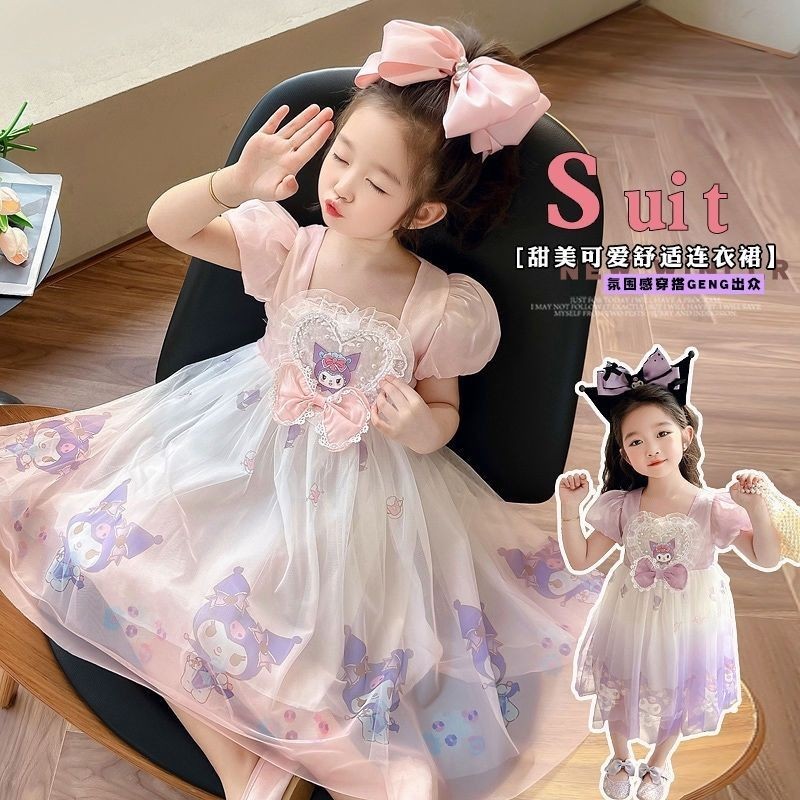 [Ready Stock] Girls' Summer Dress Dress New Clow M Children's Princess ...