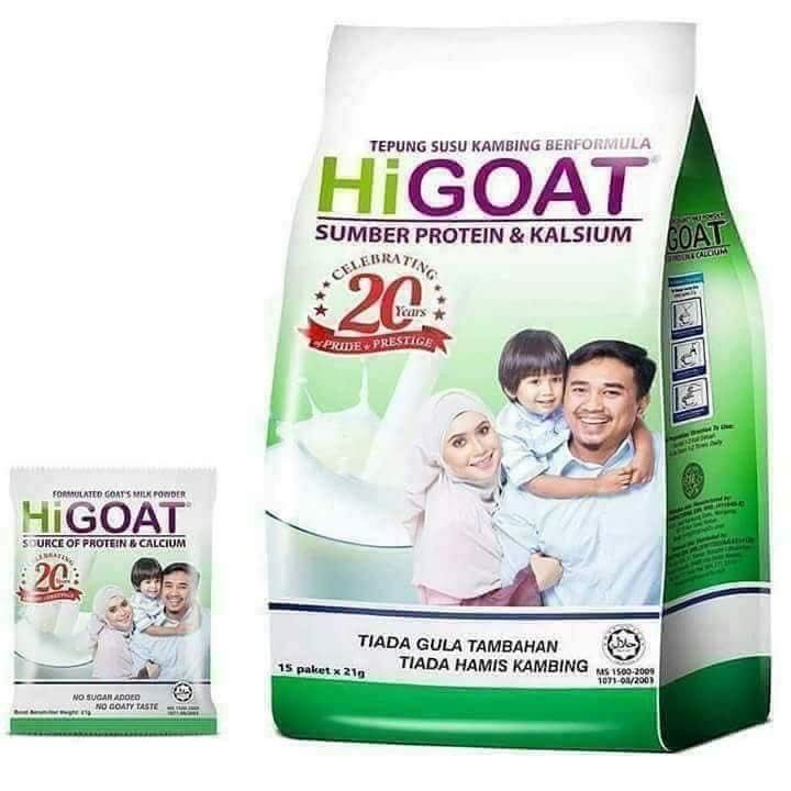 HiGoat Source Of Protein & Calcium ( 15 Paket ) | Shopee Malaysia