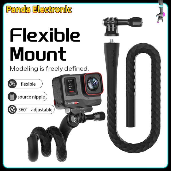 panda Camera Mount Flexible Selfie Stick Action Camera Mount Universal ...