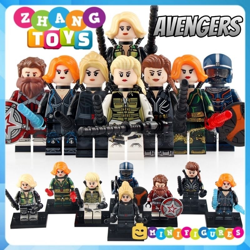 Model Toy includes Yelena - Taskmaster - Black Widow - Iron Maiden ...