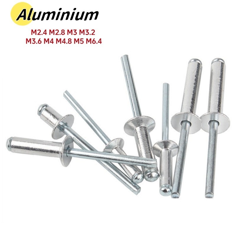 Aluminium Pop Rivets M2.4 M2.8 M3 M3.2M3.6 M4 M4.8 M5 M6.4 Countersunk ...