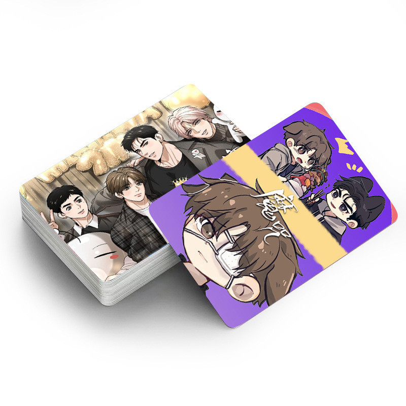 10-55pcs Jinx Mingwa Hologram Laser Lomo Cards Manga Manhwa comic Photo ...