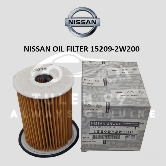 Nissan Engine Oil Filter 15209-2W200 For Urvan E25 (Original) | Shopee ...