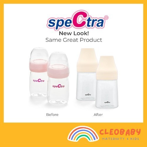 Spectra Wide Neck Breast Milk PP Storage Bottle 160ml | Shopee Malaysia