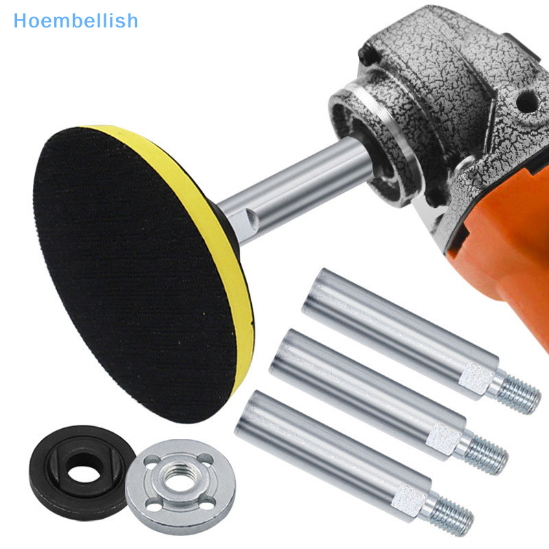 Hoe> 3PCS/Set 80MM Thread Adapter Shaft Polishing Pad Grinding ...