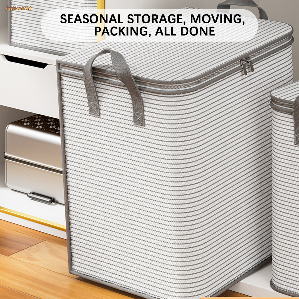 High Capacity Quilt Storage Bag With Handle Dust-Proof Stackable ...