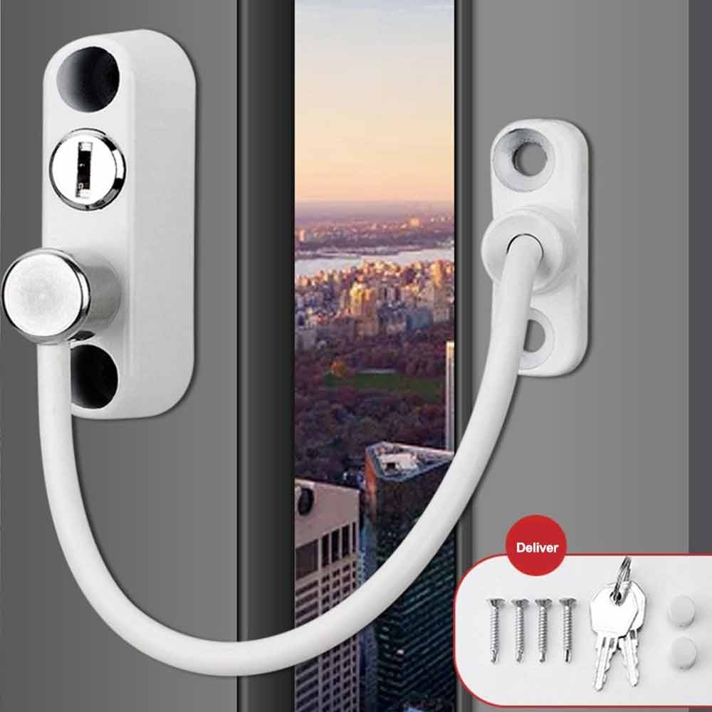 Child safety lock window lock high-rise fall protection push-pull ...