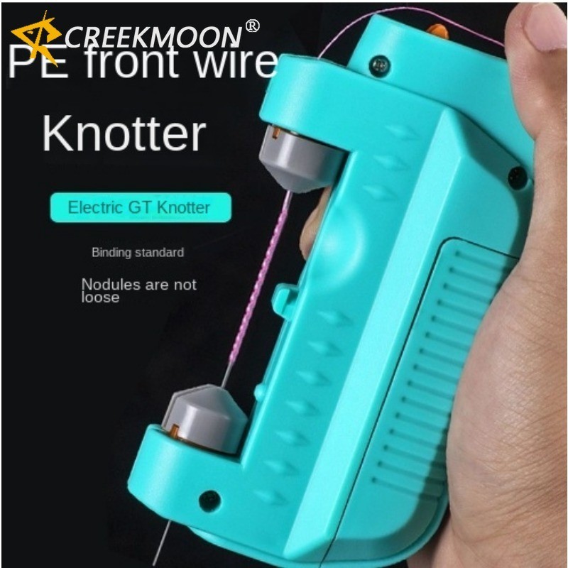 Fishing Hook Line Tying Machine For Fishing Winder Tying Fishing Line GT Electric Knotter Knot ...