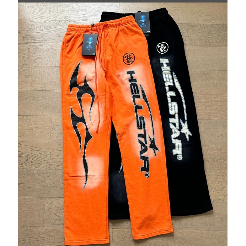 Real time shooting of Hellstar, washed with worn-out loops, high street ...