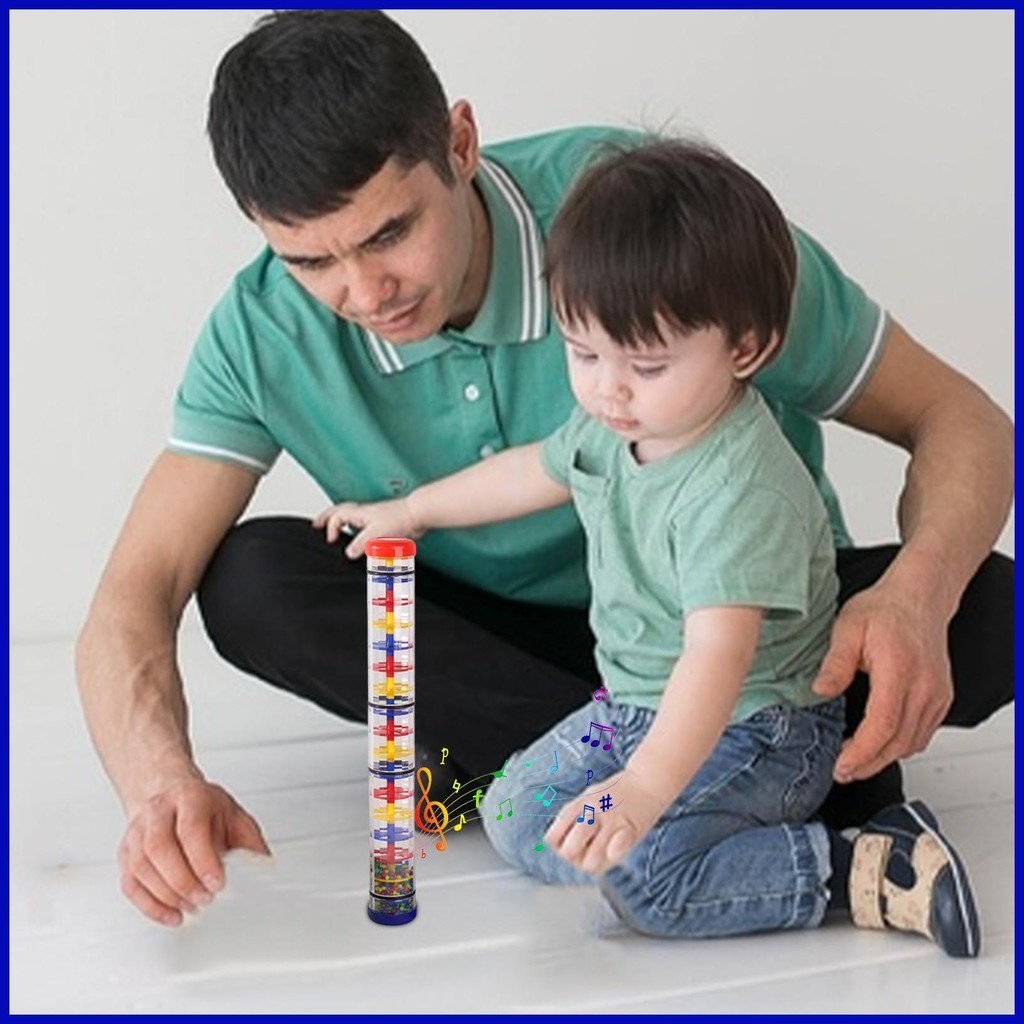 Rain Sound Maker Stick Musical Sensory Auditory Development Instrument ...